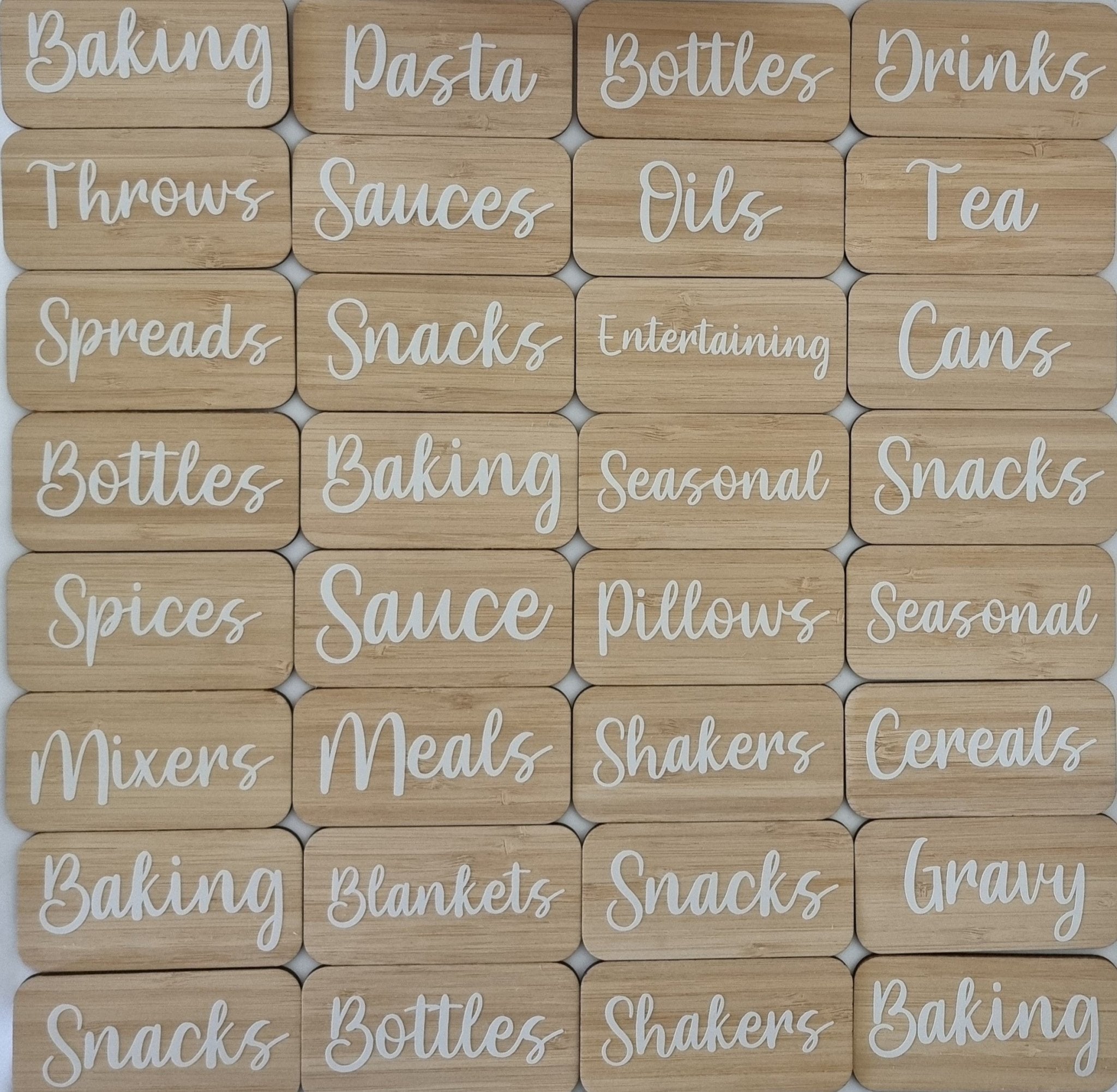 Pantry Labels – Vision Design & Creations